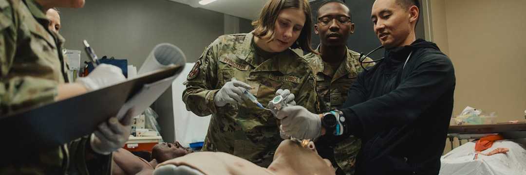 Military Officer Training | Medicine + the Military